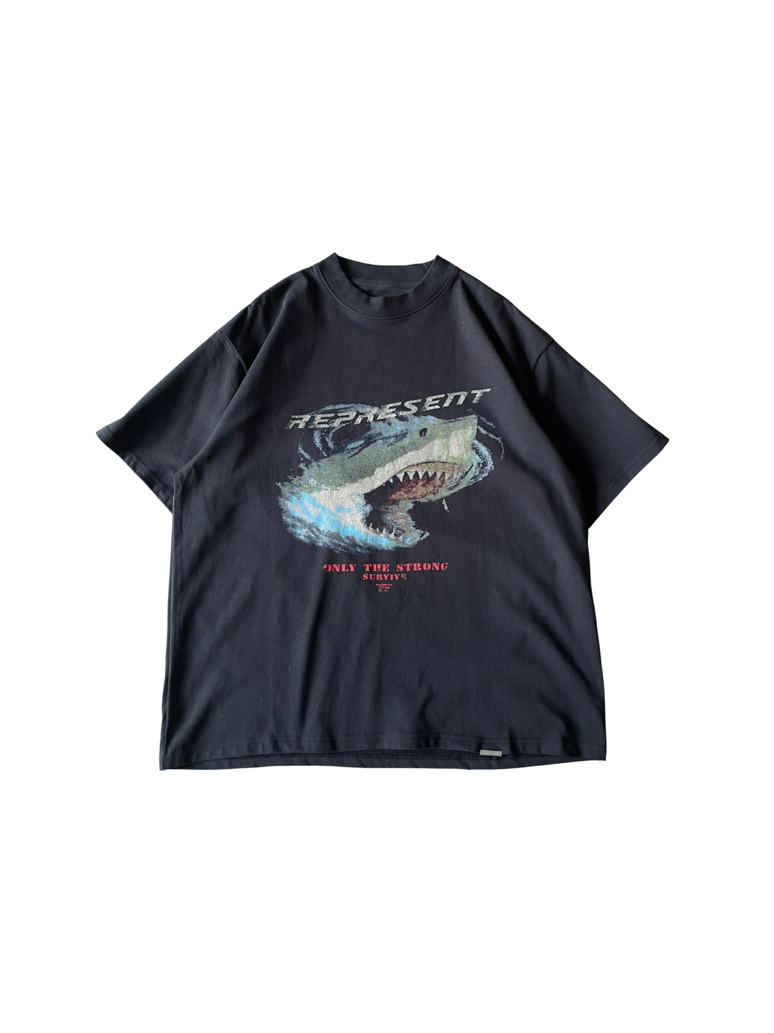 Represent Only the Strong Survive Shark T-Shirt – Grail Mafia